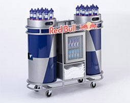 Custom Beverage Cart | Metal Coatings & Mfg. Co. | MN